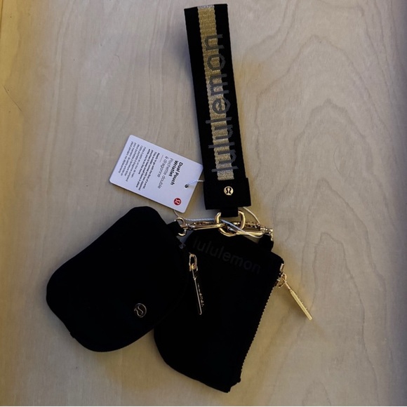 lululemon athletica | Accessories | Nwt Lululemon Dual Pouch Wristlet ...